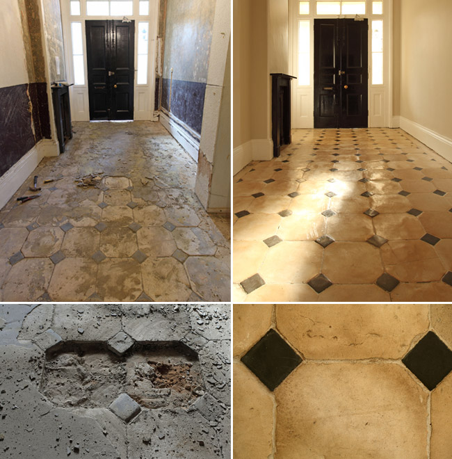 Case study: Regency limestone – Full restoration work - Floor Restorer